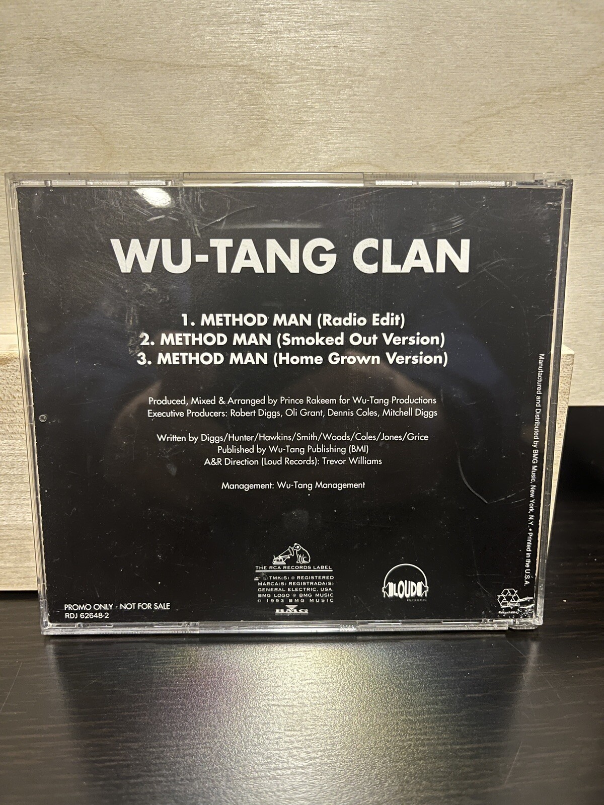 代購代標第一品牌－樂淘letao－Wu-Tang Clan - Method Man (CD, Single, Promo) 1993 Rare!!! 海外 即決