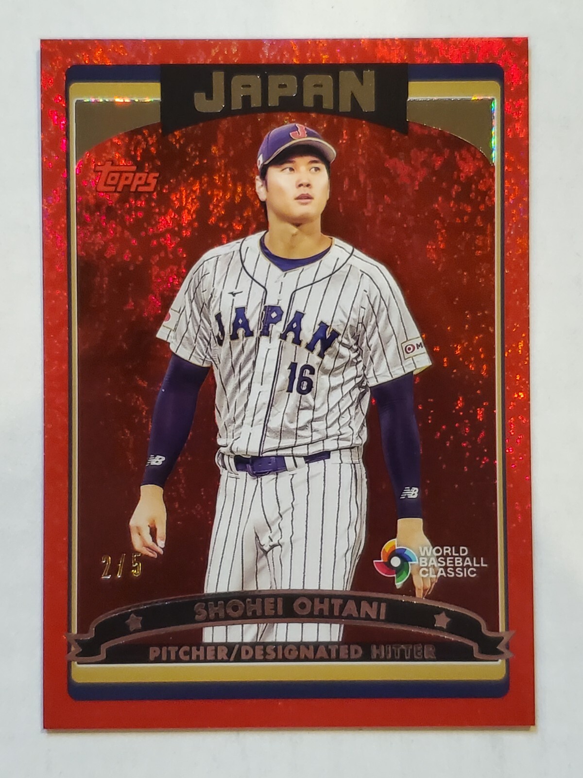 日本代購代標第一品牌【樂淘letao】－SHOHEI OHTANI 2023 Topps World Baseball Classic 2006 TOPPS RED HOT #'d 2/5 ...