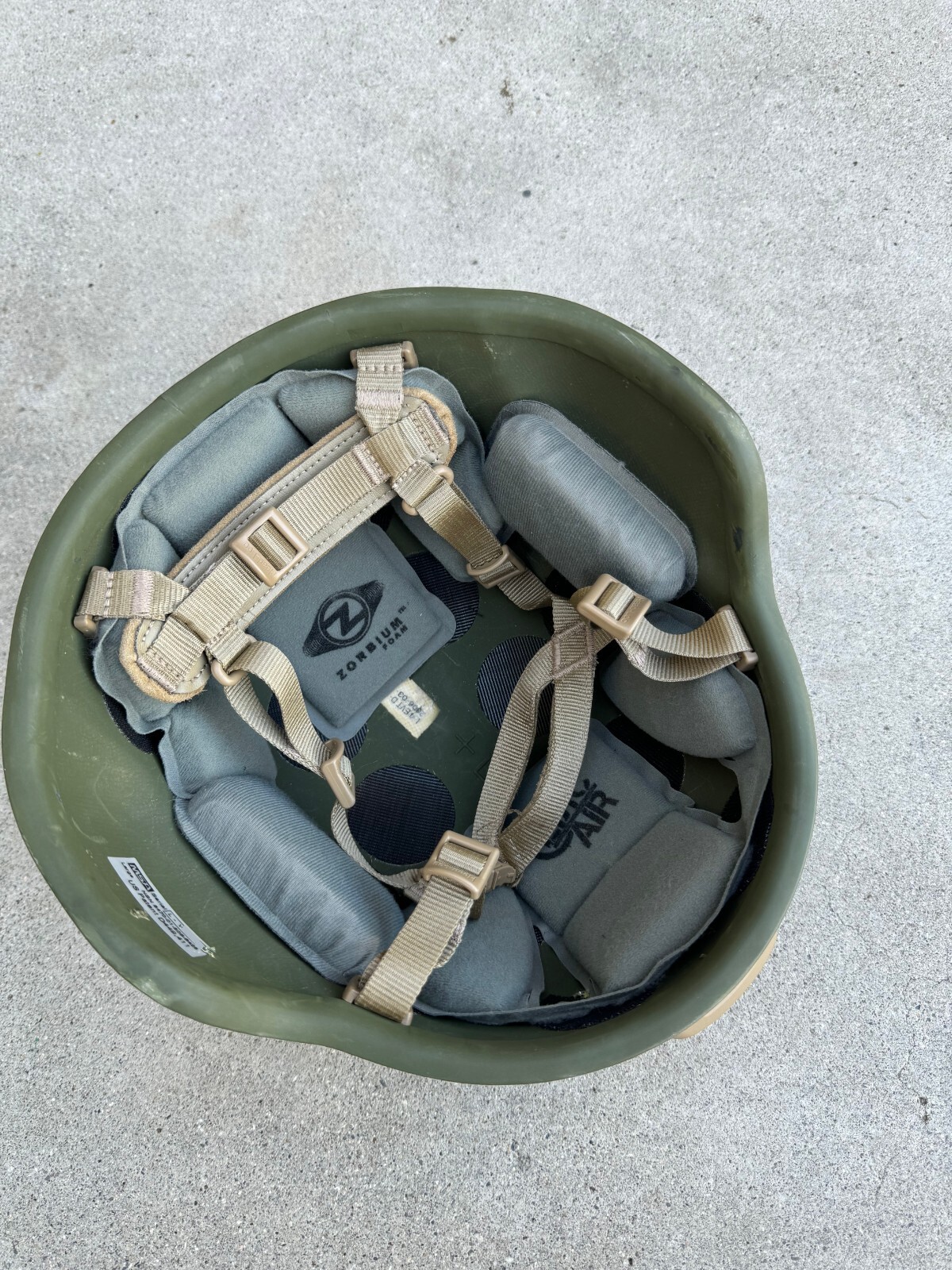 日本代購代標第一品牌【樂淘letao】－MSA TC 2000 Full Cut MICH ACH Large Combat Helmet w/ Factory Drilled 3 Hole ...