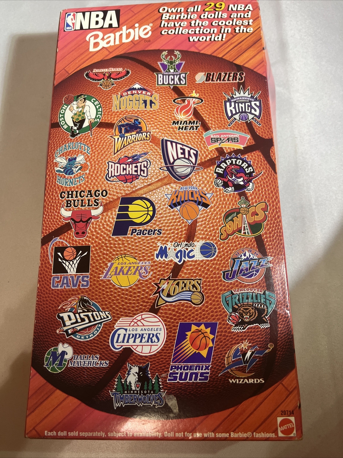 代購代標第一品牌－樂淘letao－1998 Barbie NBA Doll New York Knicks Vintage Toy Mattel 20714 海外 即決