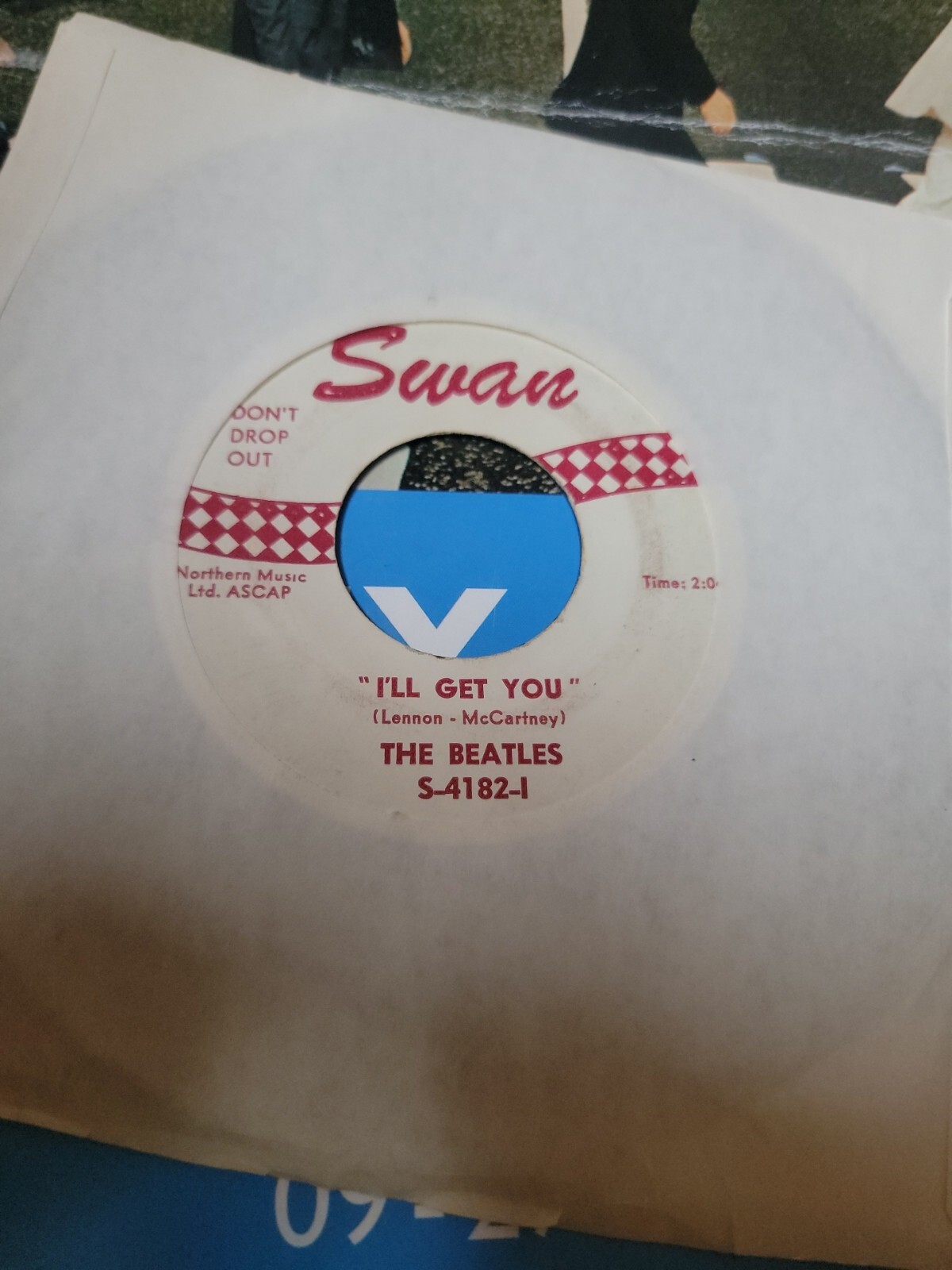 日本代購代標第一品牌【樂淘letao】－ビートルズ SWAN S-4182-S SIE LIEBT DICH ONE LINE TITLE VIRTUE STUDIO MATRIX RARE ...