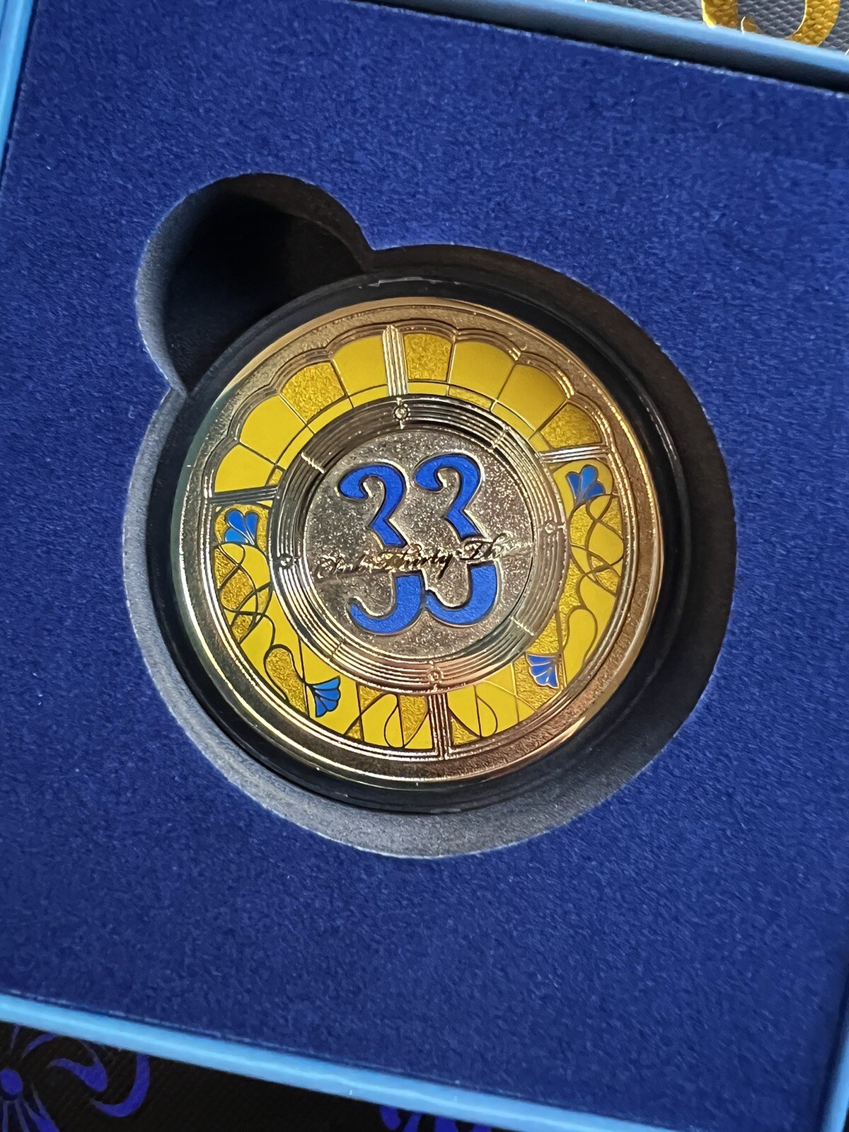 代購代標第一品牌－樂淘letao－Disneyland Exclusive Club 33 Challenge Coin 海外 即決