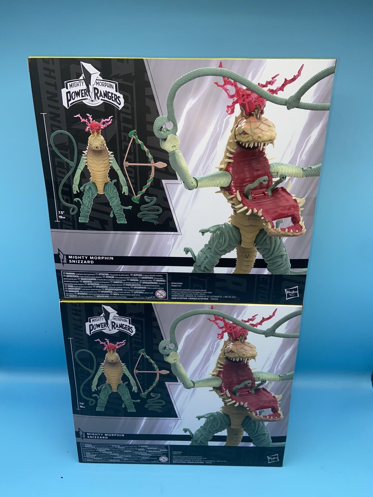 代購代標第一品牌－樂淘letao－Lot Of 2 Mighty Morphin Power Rangers Lightning Collection Deluxe Snizzard 海外 即決