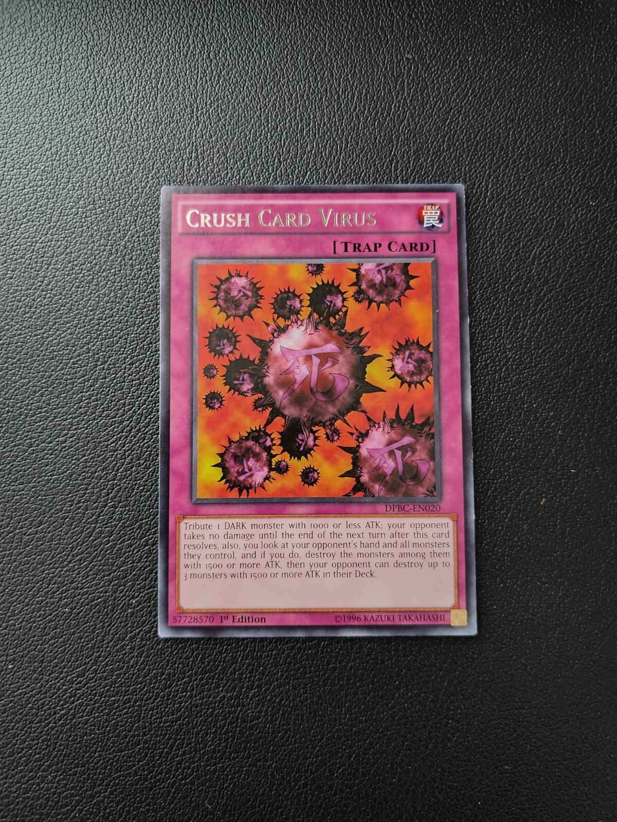 Yahoo!オークション - Yu-Gi-Oh - Crush Card Virus - DPBC-EN020 - R...