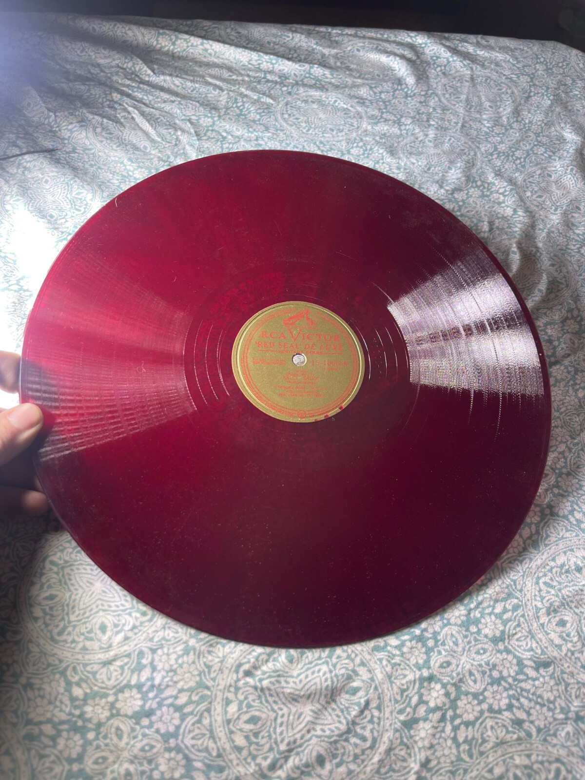 日本代購代標第一品牌【樂淘letao】－12" RCA VICTOR Record 78 rpm 15-1000 Italian SALCE SALCE / AVE MARIA 海外 即決