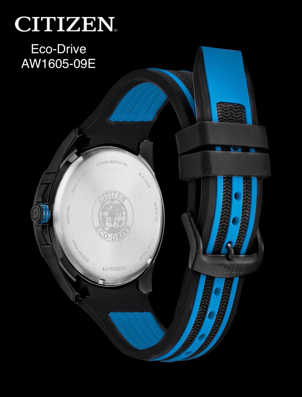 日本代購代標第一品牌【樂淘letao】－Citizen,Eco-Drive, AW1605-09E ,Quartz Mens Watch, Stainless Steel, Silicone ...