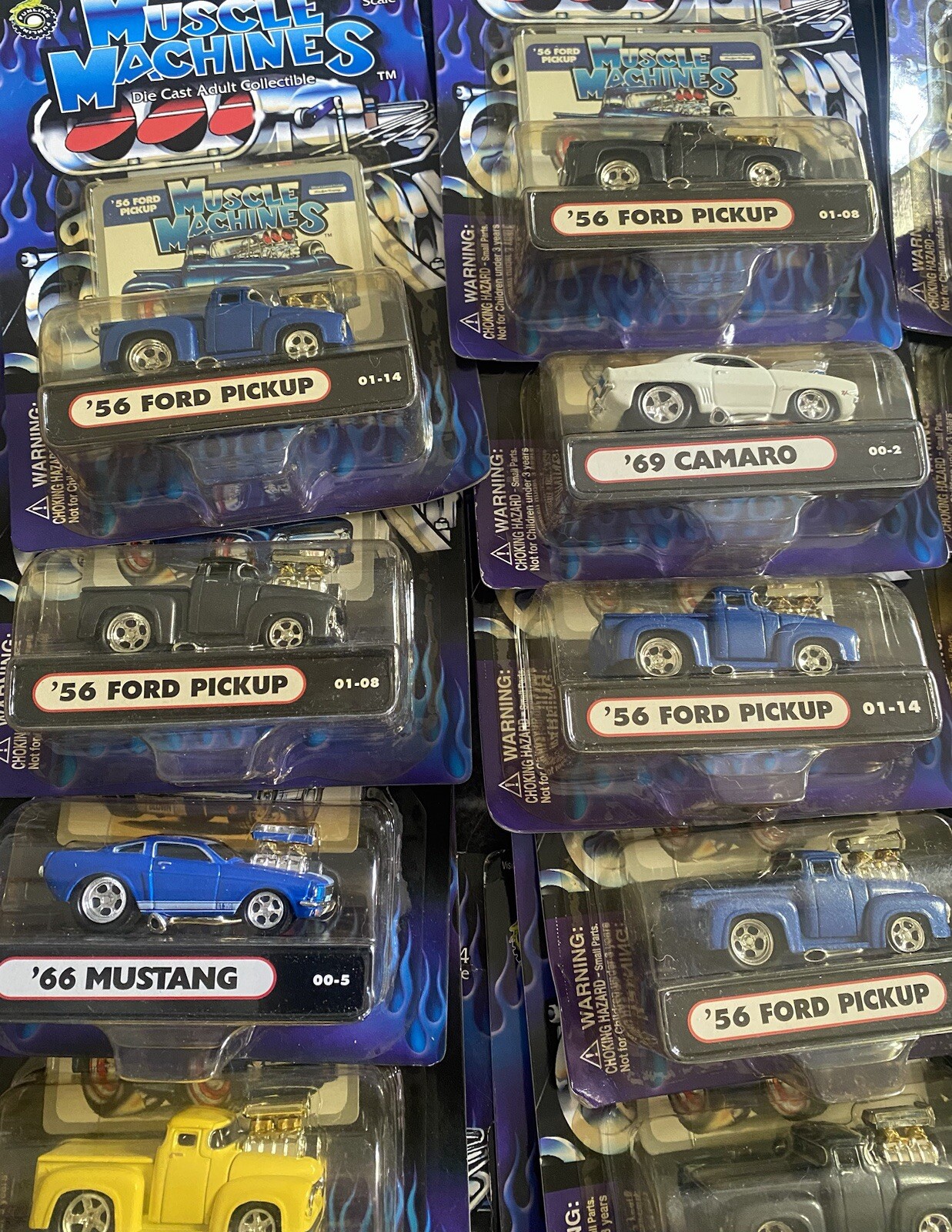 【樂淘letao】日本代購代標第一品牌－Lot Of 38 Funline Muscle Machines 1/64 Scale Diecast Cars Hot Rods 57 Chevy ...