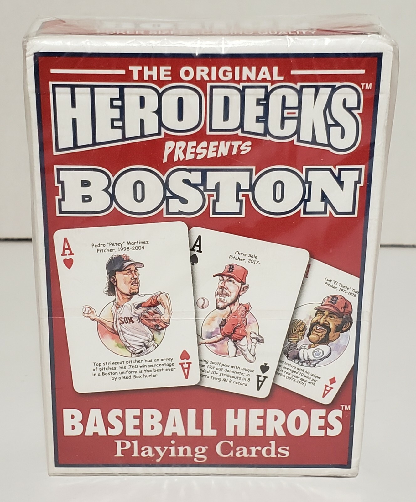日本代購代標第一品牌【樂淘letao】－BOSTON REDSOX Baseball Heroes - The Original Hero Decks Playing Cards **NEW ...