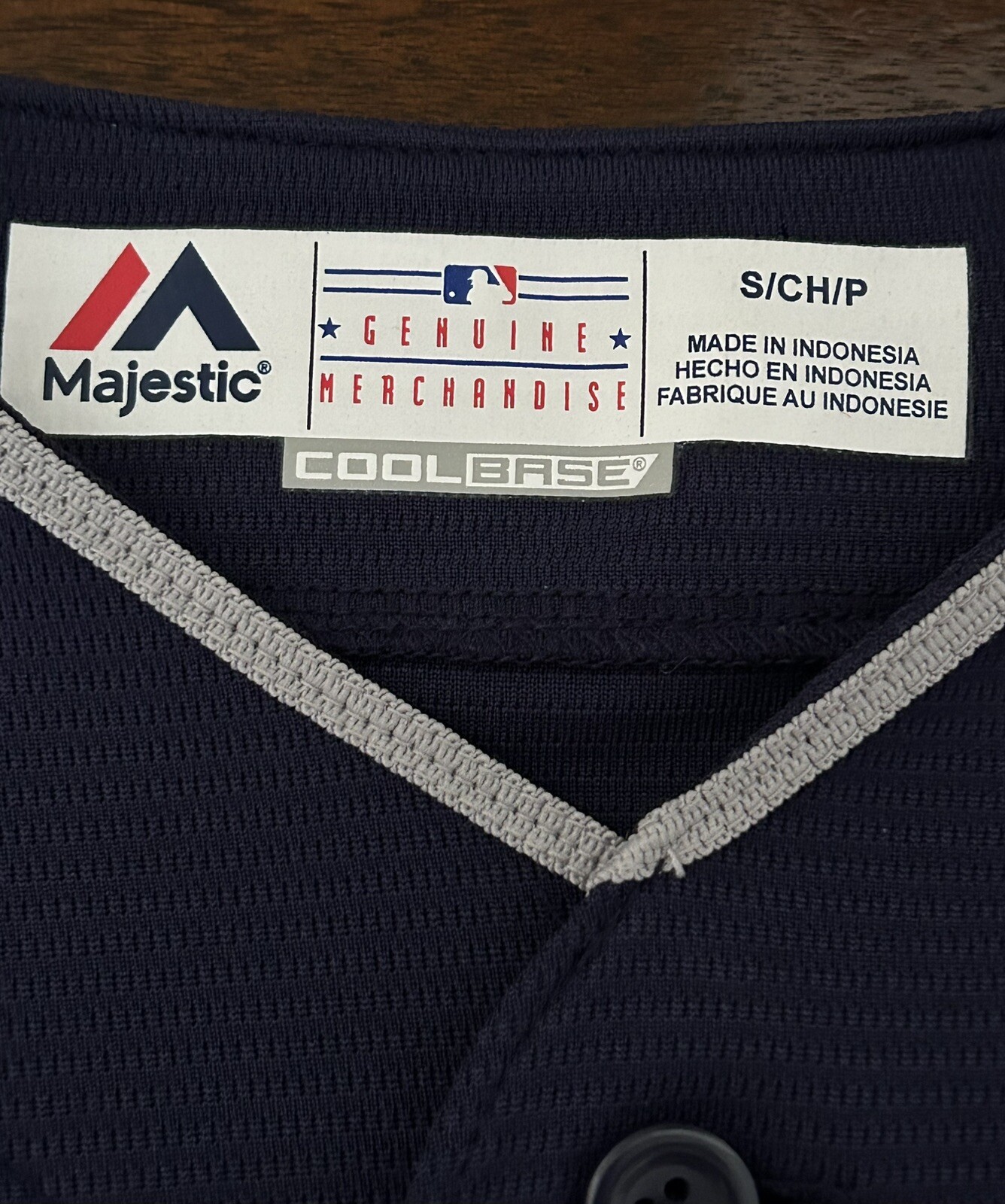 日本代購代標第一品牌【樂淘letao】－Majestic Jersey (Cleveland Indians) Authentic MLB Apparel Blue Men’s Size ...