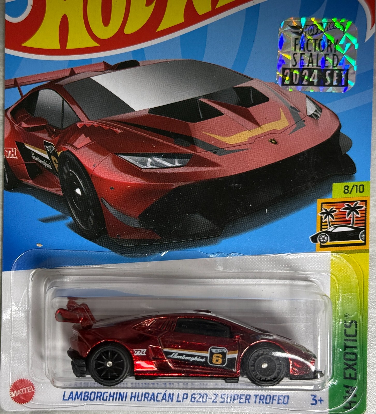 【樂淘letao】日本代購代標第一品牌－2024 Hot Wheels Super Treasure Hunt ,Lamborghini Huracan Super Trofeo LP 620 ...