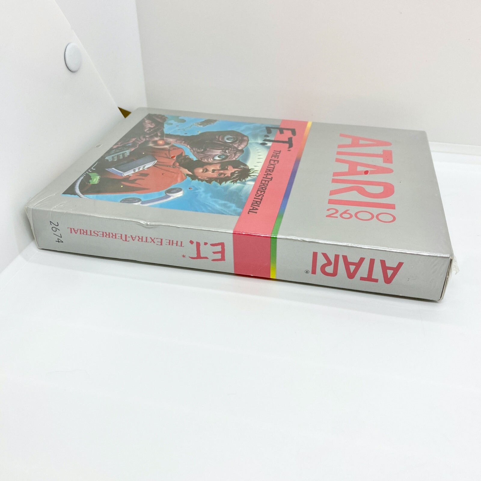 日本代購代標第一品牌【樂淘letao】－Atari 2600: E.T. The Extra-Terrestrial Video Game 1982 SEALED Vintage Zayre ...