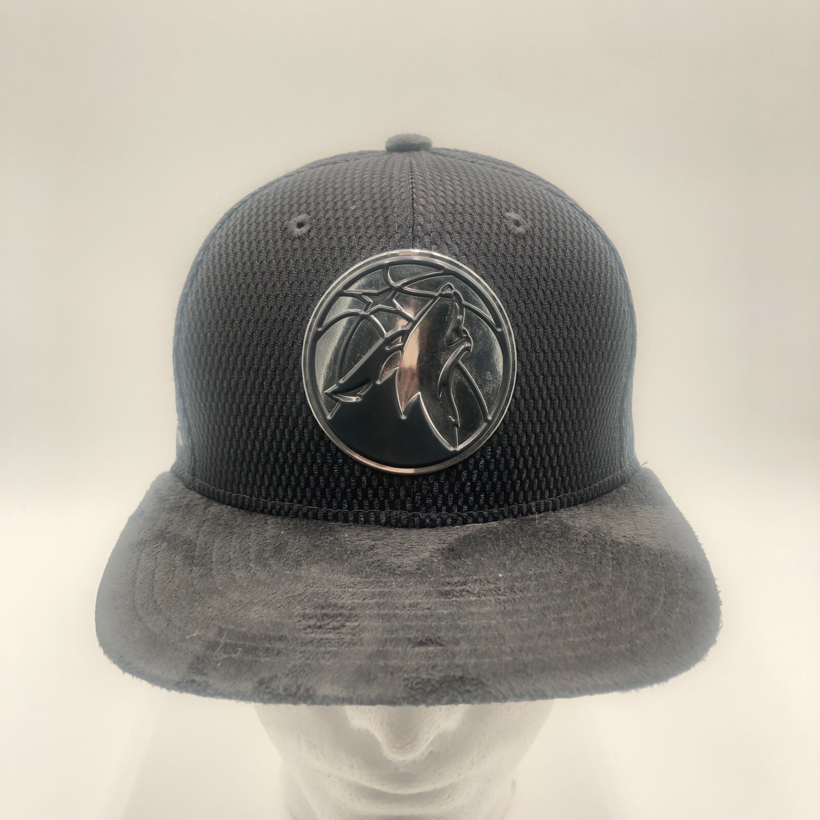 日本代購代標第一品牌【樂淘letao】－Minnesota Timberwolves New Era NBA Draft 9FIFTY Snap Back- Graphite/Silver 海外 即決