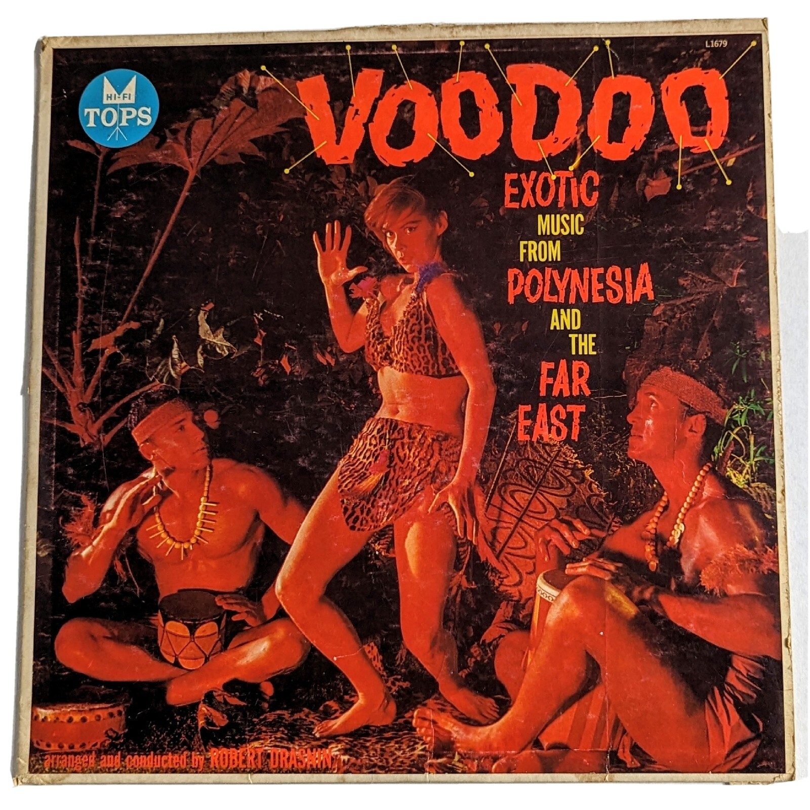 代購代標第一品牌－樂淘letao－1959 ヴードゥーの呪い / ROBERT DRASNIN Vinyl LP EXOTICA オリジナル Tiki Record VG SUPER RARE ...