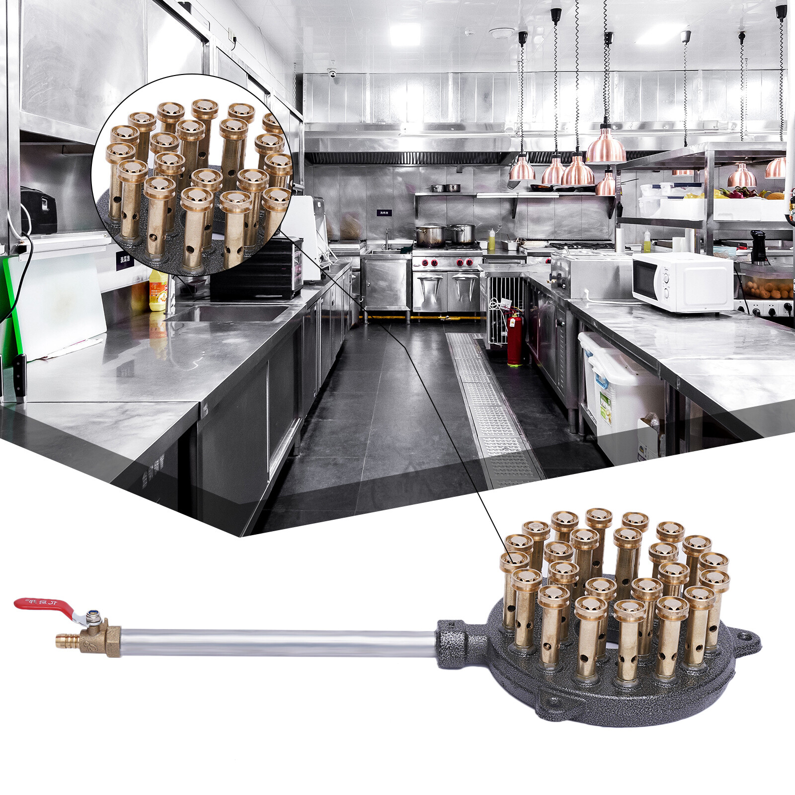 Yahoo!オークション - NEW Outdoor High Pressure Cast Iron Propane B...