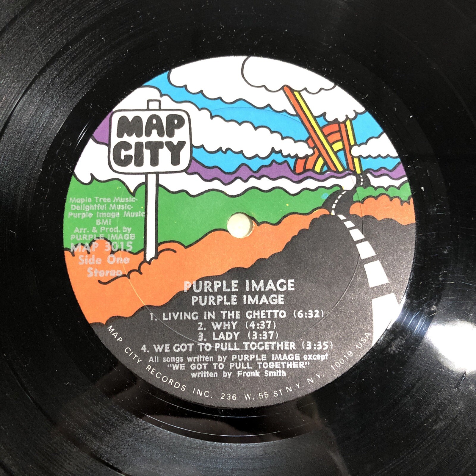 代購代標第一品牌－樂淘letao－Purple Image S/T Super Rare Psych プロモ LP, VG Vinyl/VG Cover 海外 即決