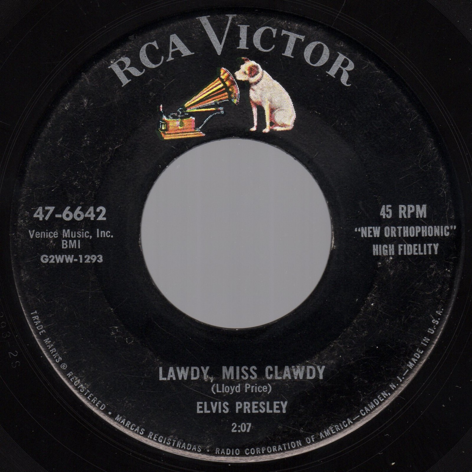 日本代購代標第一品牌【樂淘letao】－NM/EX エルヴィス・プレスリー "Shake Rattle and Roll/Lawdy Miss Clawdy" RCA Victor 47 ...
