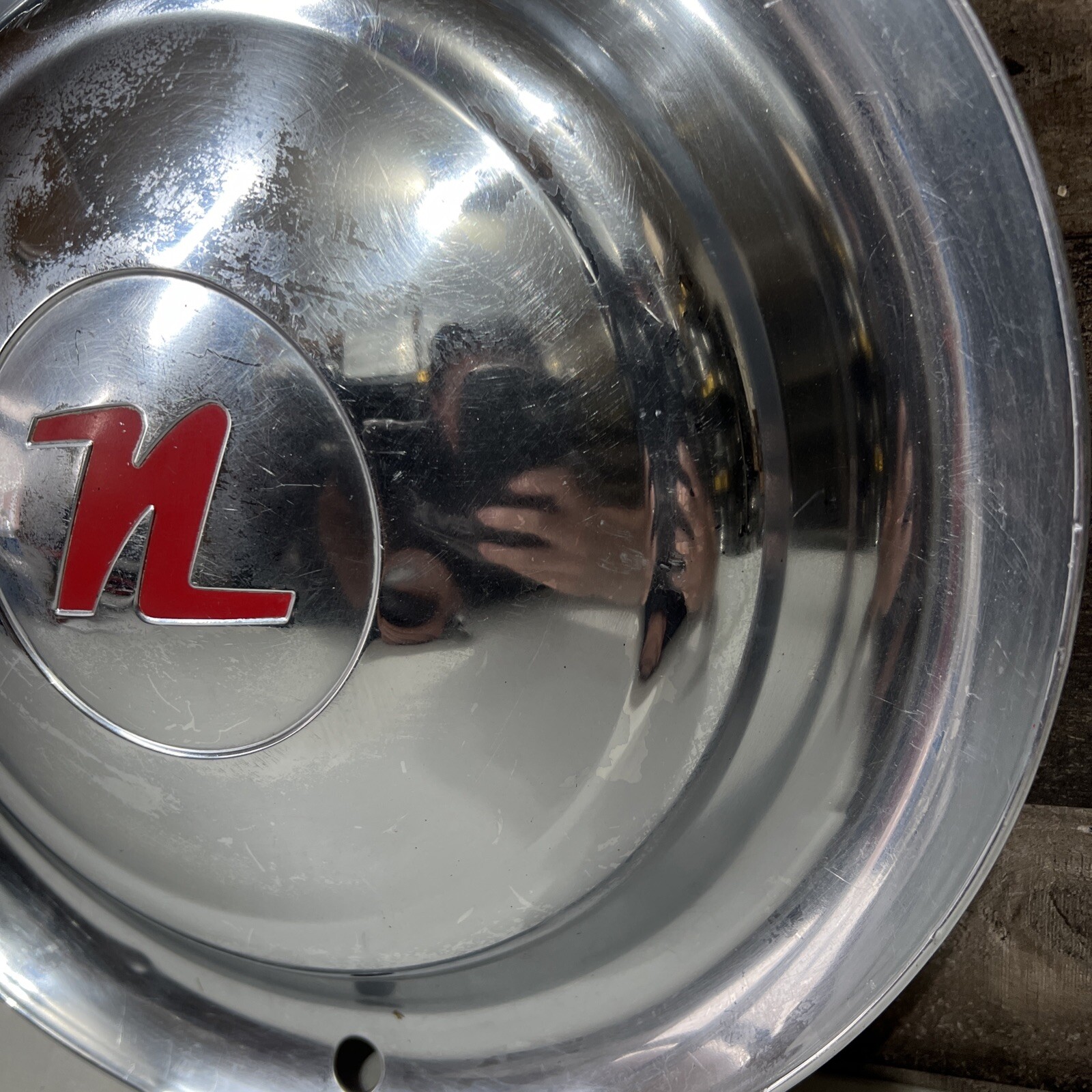 日本代購代標第一品牌【樂淘letao】－1950 - 1954 AMC Nash Rambler American Metropolitan Hub Cap 15" 1950’s 51 52 ...