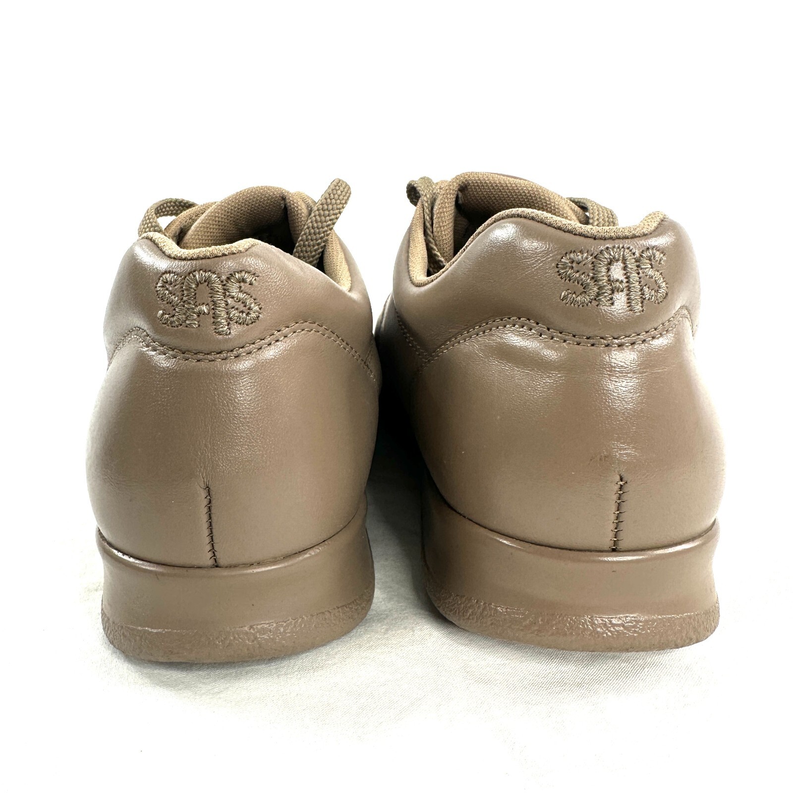 日本代購代標第一品牌【樂淘letao】－SAS Men Size 9 Taupe レザー Walking スニーカー Shoe Triad Comfort Narrow B2643342 海外 即決