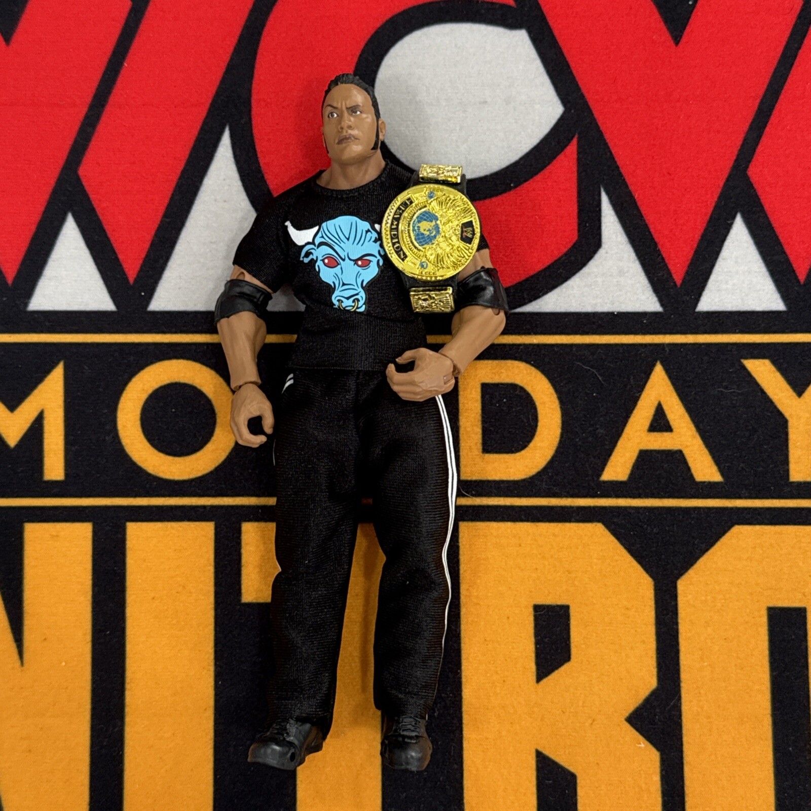 Yahoo!オークション - G57 The Rock Ultimate Edition WWE Mattel Figu...