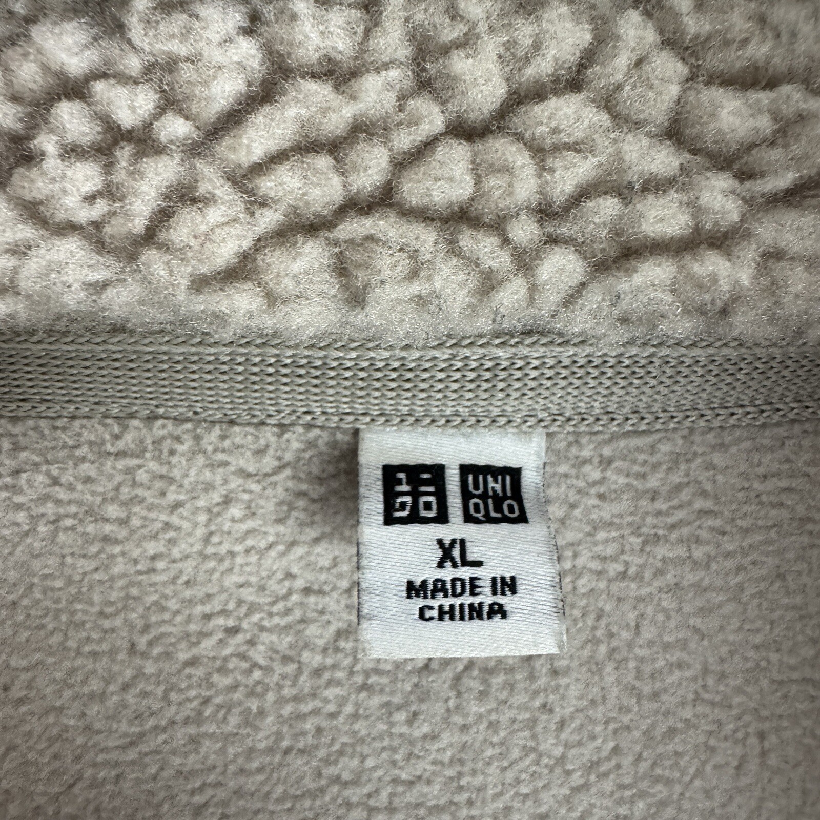 日本代購代標第一品牌【樂淘letao】－Uniqlo Deep Pile Vintage Jacket Size XL 海外 即決