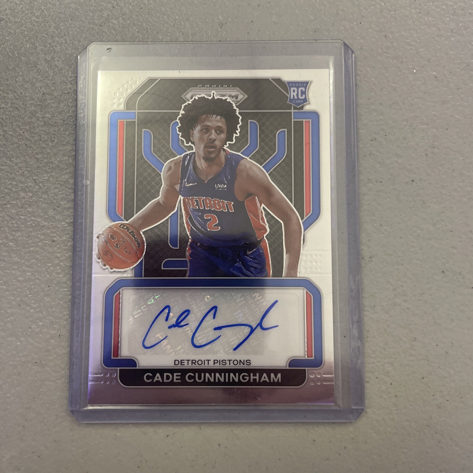 日本代購代標第一品牌【樂淘letao】－2021-22 Panini Prizm - Rookie Penmanship Cade Cunningham (AU, RC) 海外 即決