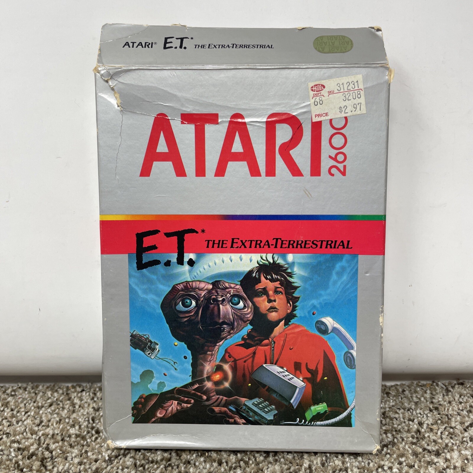日本代購代標第一品牌【樂淘letao】－E.T. the EXTRA TERRESTRIAL (Atari - NTSC) CIB - Atari 2600 - NO Tip Sheet 海外 即決