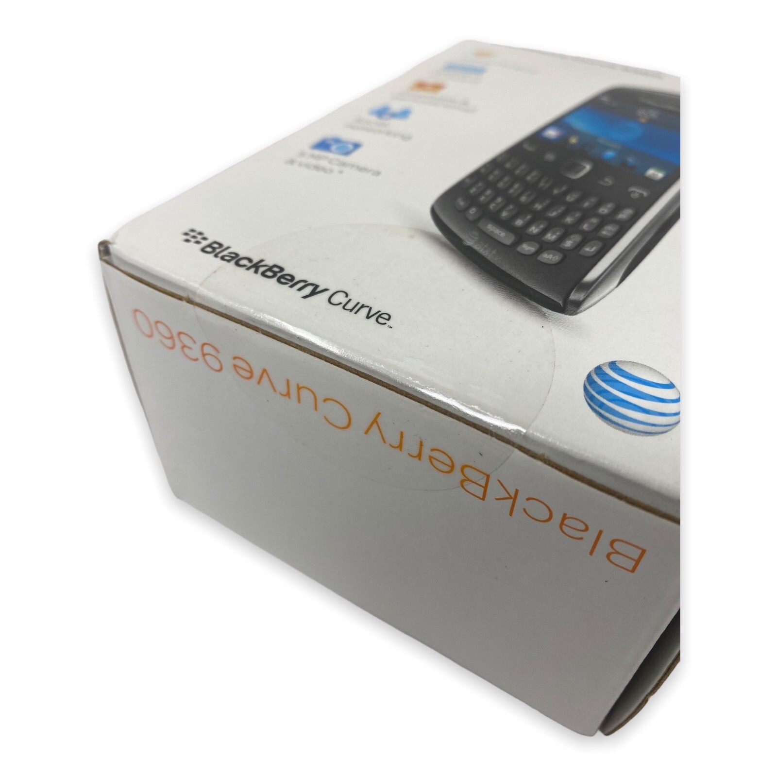 日本代購代標第一品牌【樂淘letao】－BlackBerry Curve 9360 3G Black AT&T GSM Qwerty Keyboard Camera Smartphone ...