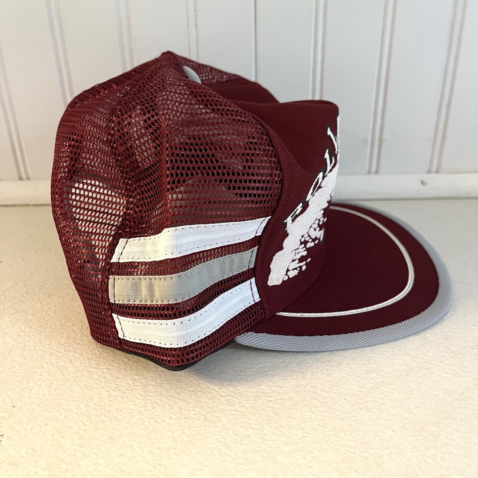 日本代購代標第一品牌【樂淘letao】－Vintage Alabama Football Roll Tide Trucker Hat Cap 3-Stripe Mesh Snapback ...