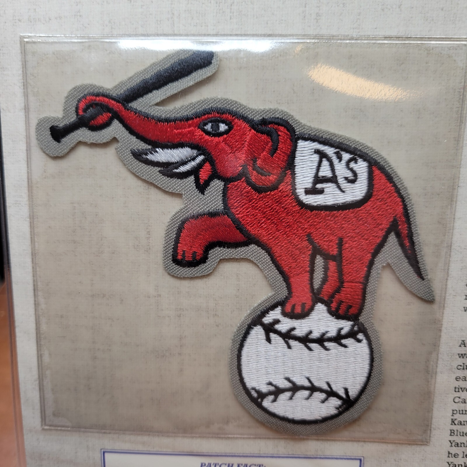 日本代購代標第一品牌【樂淘letao】－1960 Kansas City Athletics COOPERSTOWN BASEBALL PATCH Willabee Ward Oakland ...