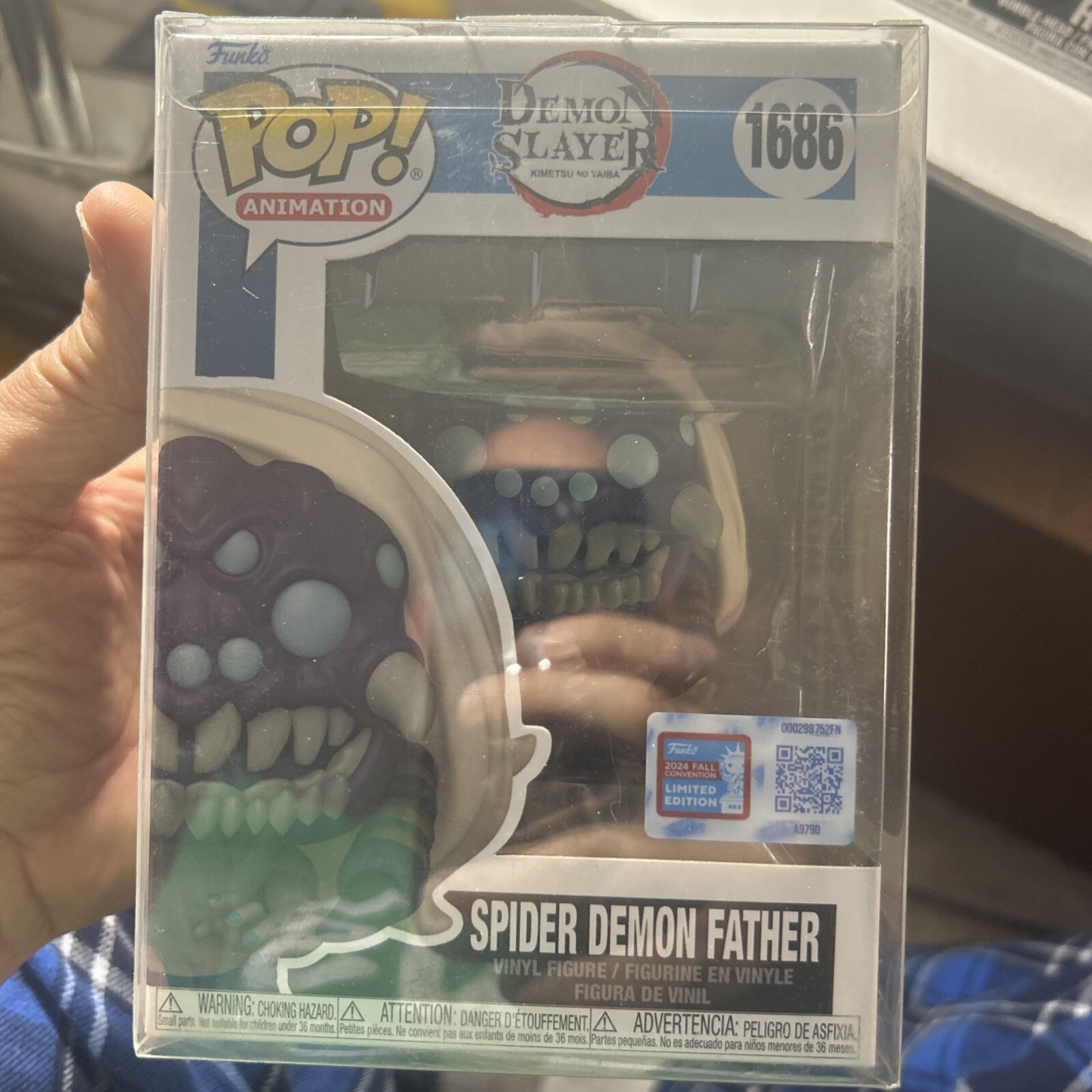 日本代購代標第一品牌【樂淘letao】－Funko Pop! Vinyl: Demon Slayer: Kimetsu no Yaiba - Spider Demon Father - New ...