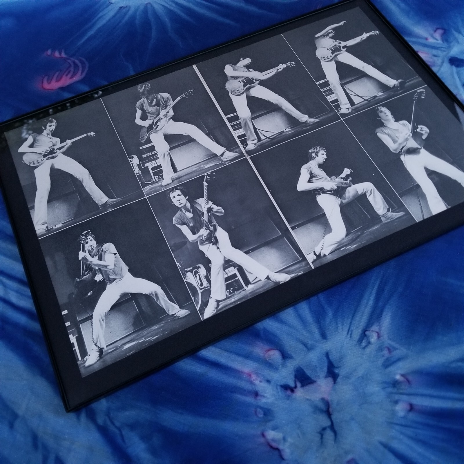 代購代標第一品牌－樂淘letao－☆ 1970s ザ・フー Band Pete Townshend on Guitar ☆ Vintage Wall Decor ☆ 海外 即決