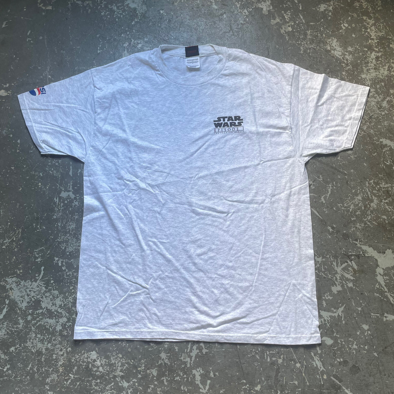 代購代標第一品牌－樂淘letao－Rare Vintage STAR WARS Episode 1 The Phantom Menace 1999 T Shirt 90s 2000s SZ ...