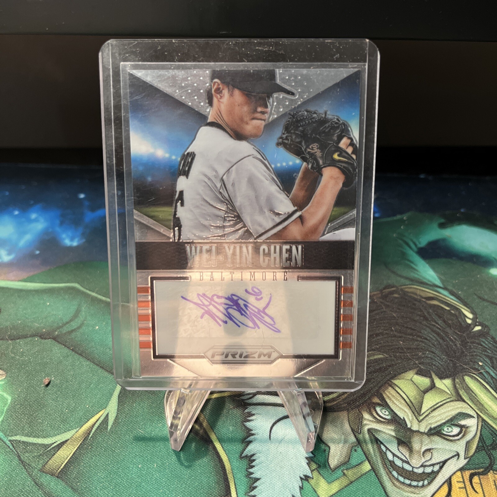 日本代購代標第一品牌【樂淘letao】－2014 Panini Prizm WEI-YIN CHEN #31 AUTO Baltimore Orioles *Read* 海外 即決