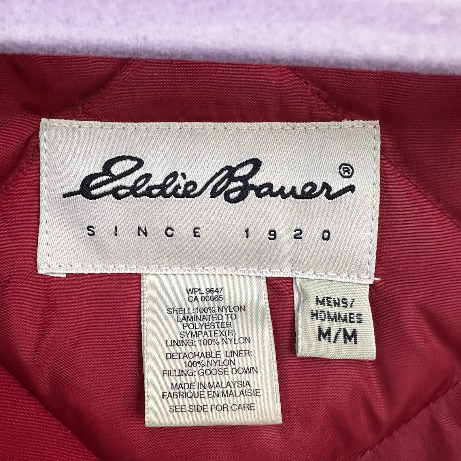 日本代購代標第一品牌【樂淘letao】－Vintage Eddie Bauer Men's Medium EBtek Goose Down Parka Zip Out Coat Tan ...