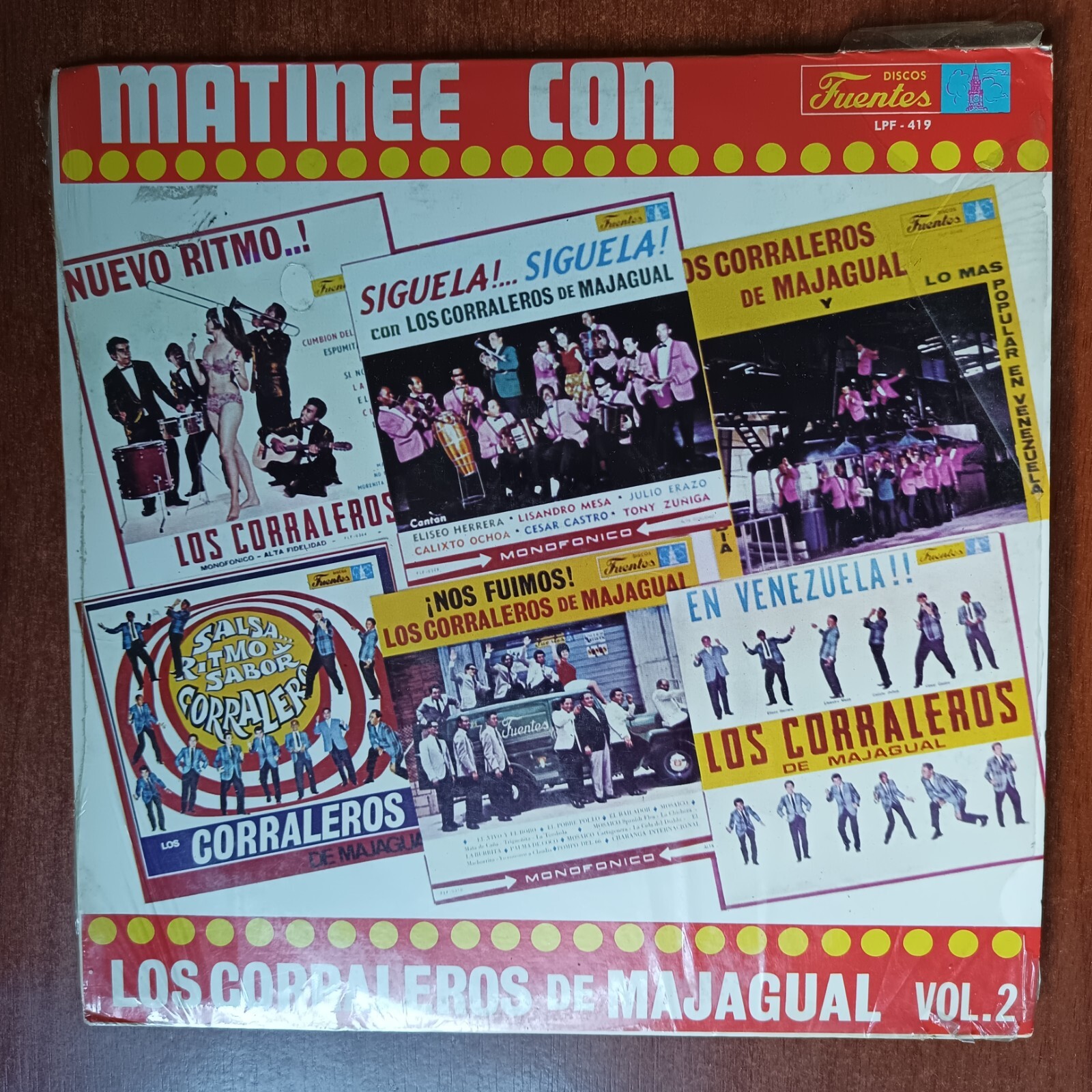 代購代標第一品牌－樂淘letao－Los Corraleros de Majagual Matinee Con Vol. 2 Vinyl LP Latin Cumbia Porro Son 海外 即決