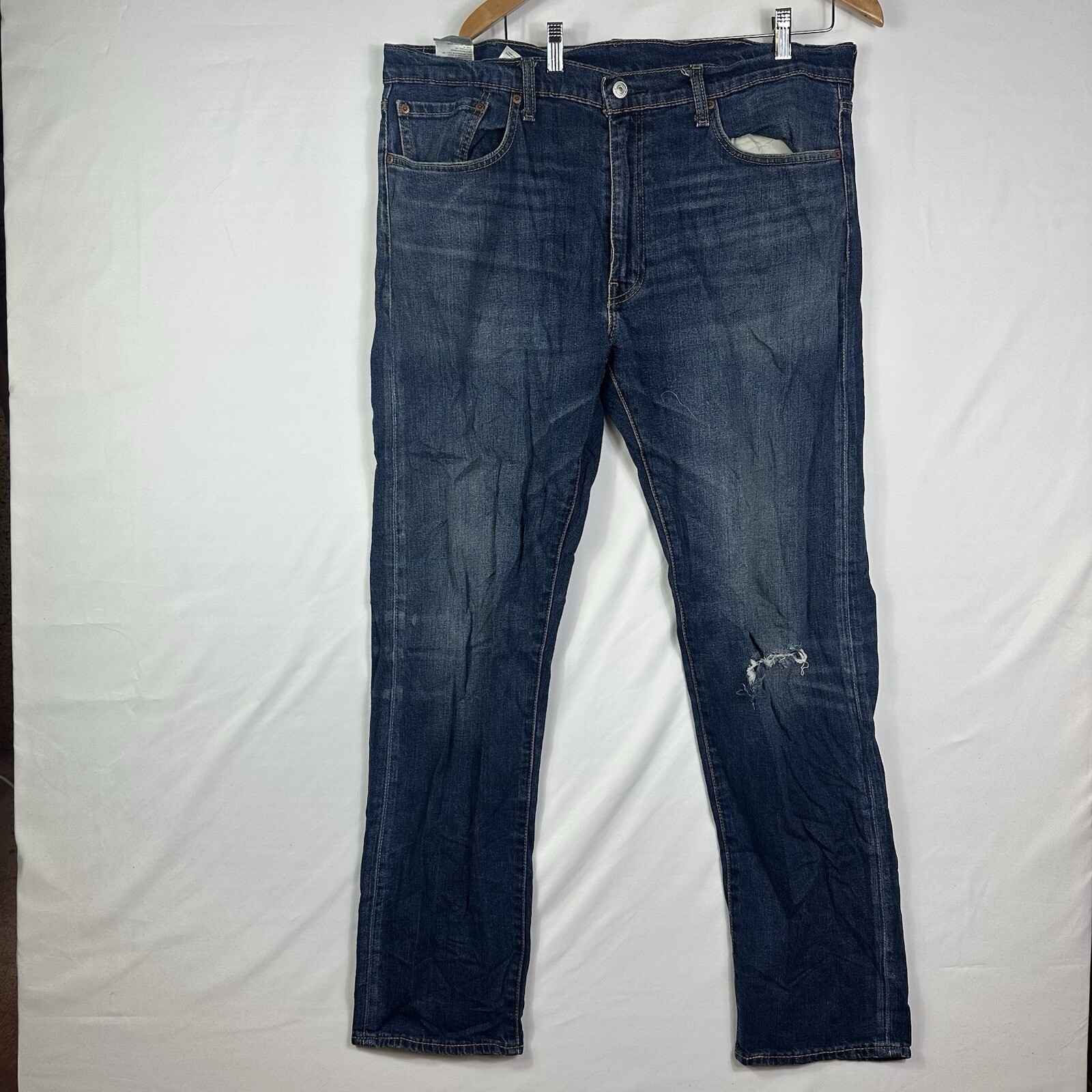 Yahoo!オークション - Levi’s 502 Jeans Men’s 38x34 Blue Medium Wash...