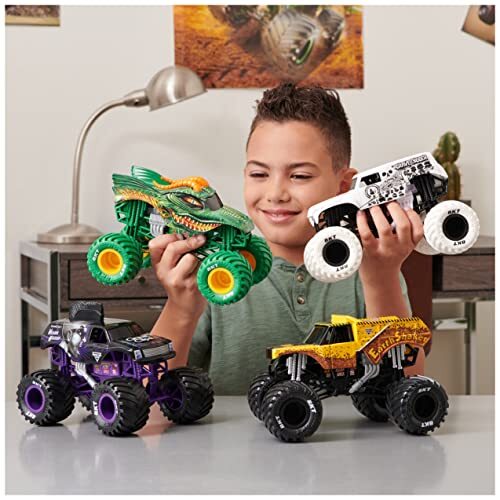 日本代購代標第一品牌【樂淘letao】－Monster Jam Official Grave Digger Monster Truck Collector Die-Cast Vehicle ...