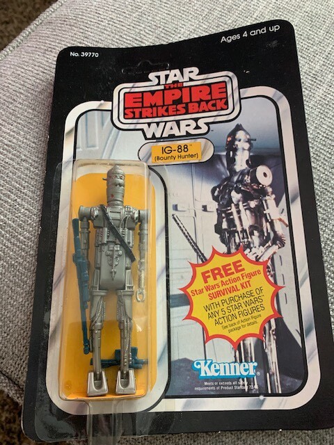 代購代標第一品牌－樂淘letao－IG -88 (Bounty Hunter) Star Wars: The Empire Strikes Back - Kenner 1980 ...