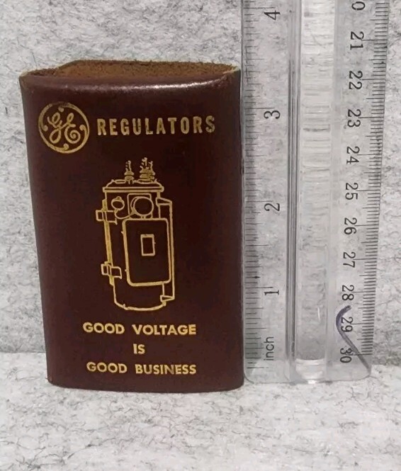 日本代購代標第一品牌【樂淘letao】－GE General Electric Regulators Advertising Spring Hook Leather Keychain ...