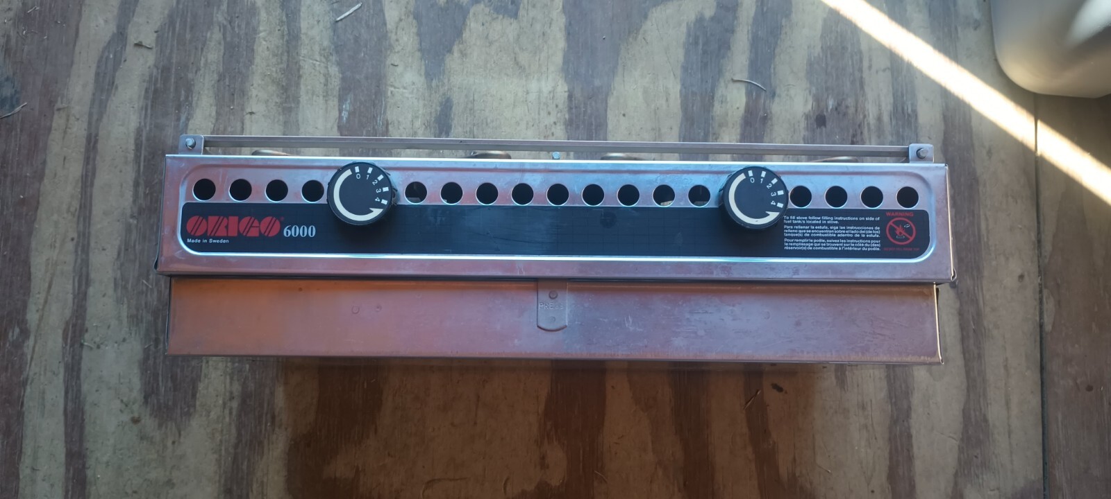 日本代購代標第一品牌【樂淘letao】－ORIGO 6000 Stainless Steel Marine Camping RV Boat 2 Burner Stove Made In ...