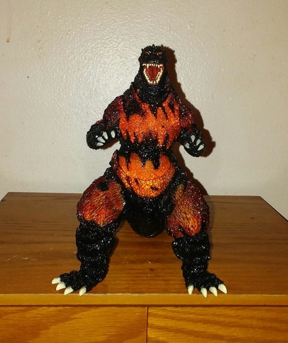 S.H.MonsterArts Godzilla 1995 Ultimate Burning Ver. Figure S.H.MonsterArts Godzilla 1995 Ultimate Burning Ver. Figure