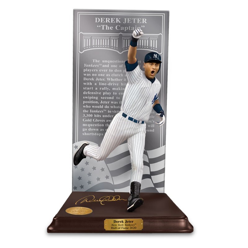 日本代購代標第一品牌【樂淘letao】－NY Yankees Derek Jeter Danbury Mint HOF Figurine 8" NIB 海外 即決