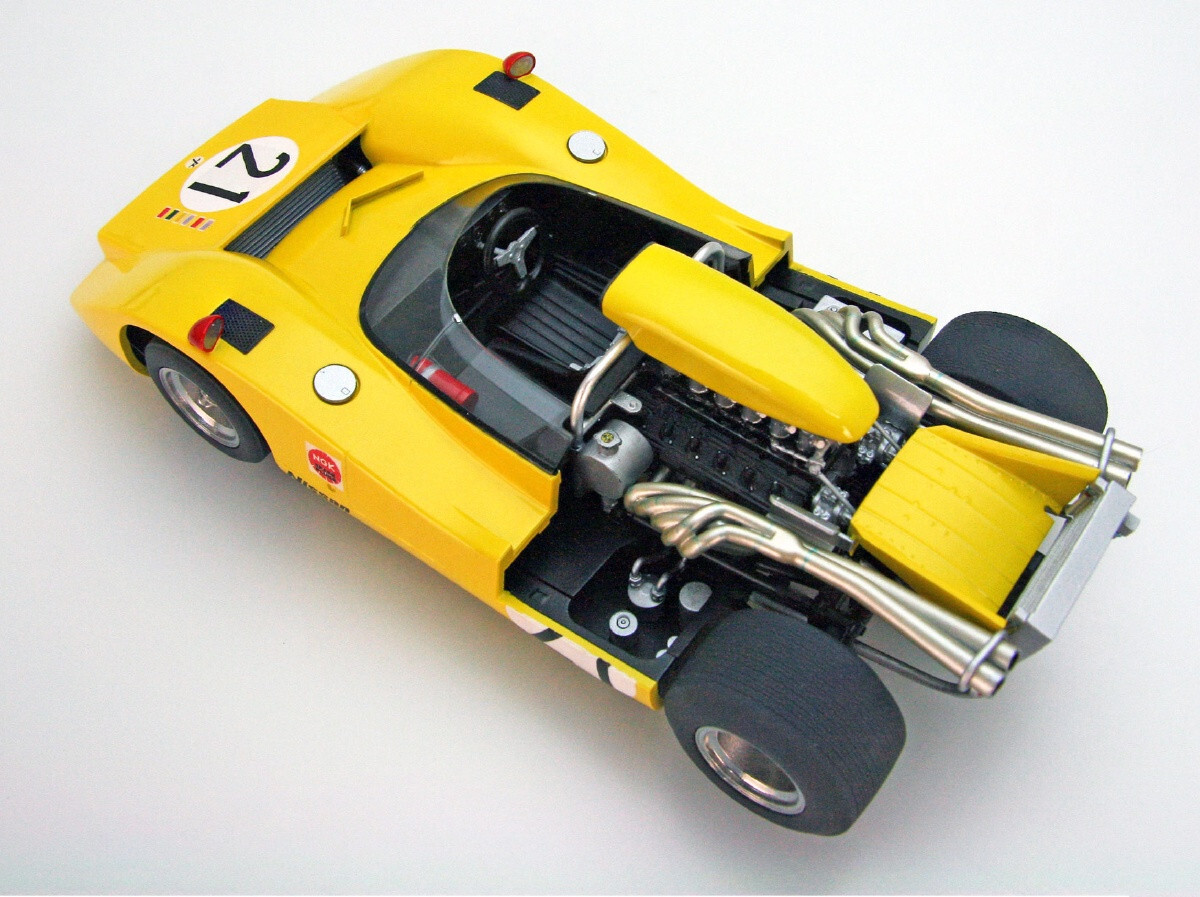 日本代購代標第一品牌【樂淘letao】－Ebbro Nissan R382 - 1969 Japan GP 1/24 Scale 3D Print Model Car Kit 26001 海外 即決