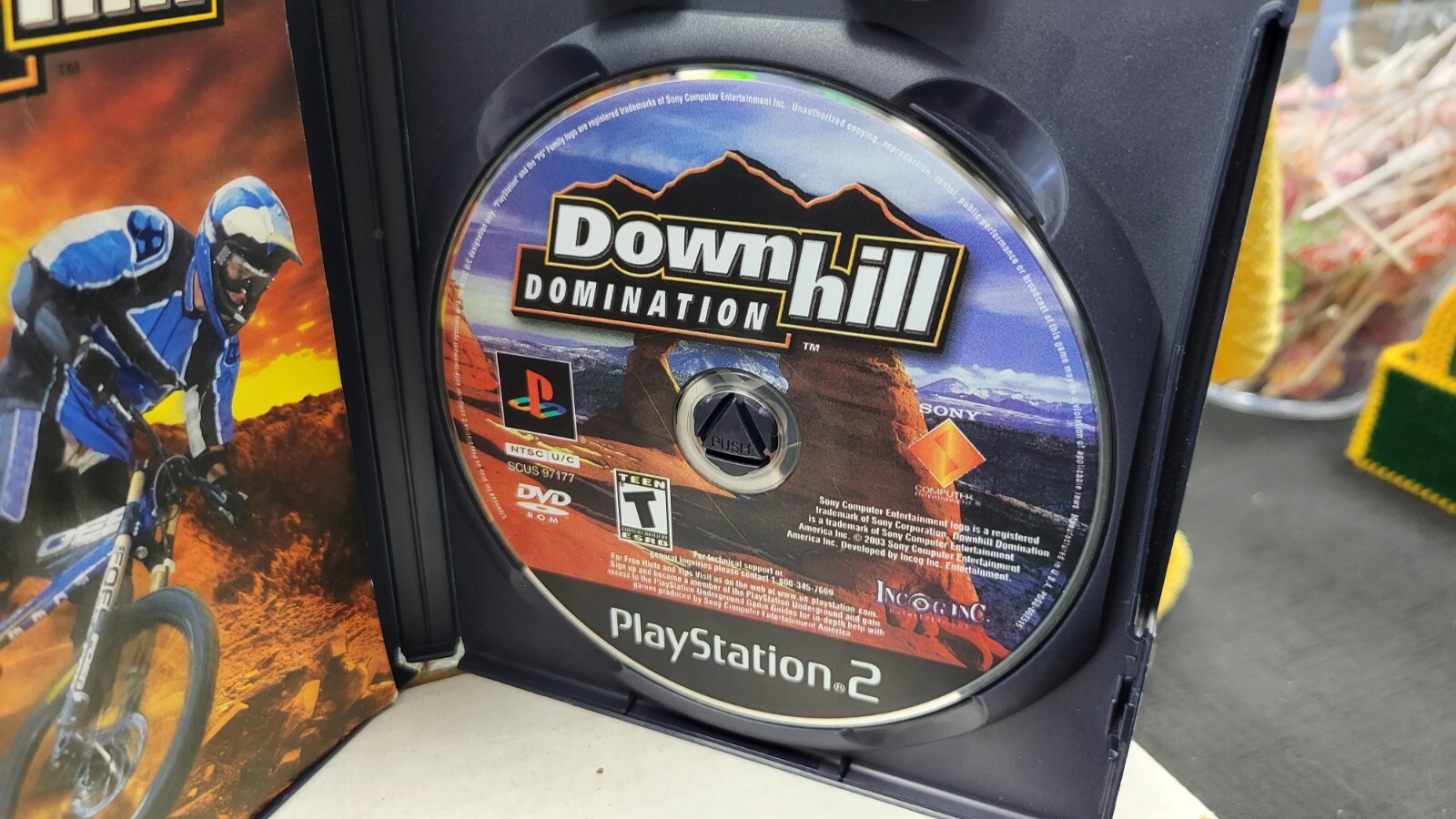 日本代購代標第一品牌【樂淘letao】－CIB DOWNHILL DOMINATION SONY PLAYSTATION 2 PS2 VIDEO GAME COMPLETE IN BOX 海外 即決
