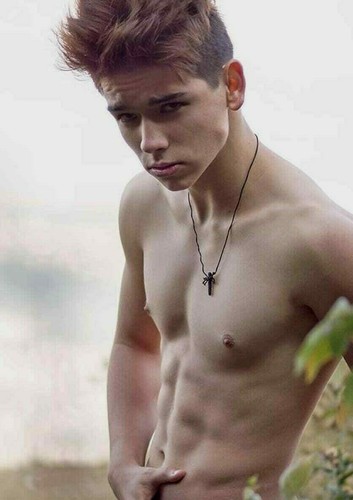 Shirtless Male Lean Swimmers Build Jock Beefcake Wow Guy Hunk Photo X