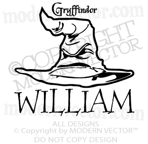 Harry Potter Sorting Hat Coloring Page Coloring Pages