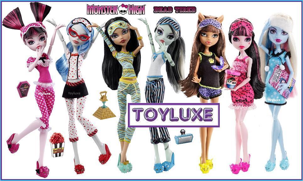 Monster High Dead Tired Draculaura Doll Jewelry Box Coffin Bed Furniture Set Ebay
