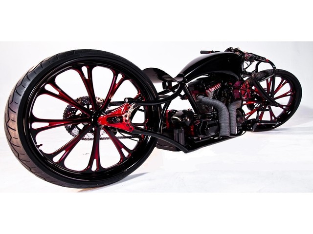 2012 Custom Chopper Bobber 26 Inch Wheels Board Track Racer S&s ...