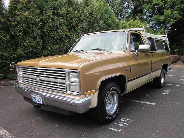 84 Chevy C10 Scottsdale No Reserve. C/k 1500 Silverado 350 V8. Extra ...