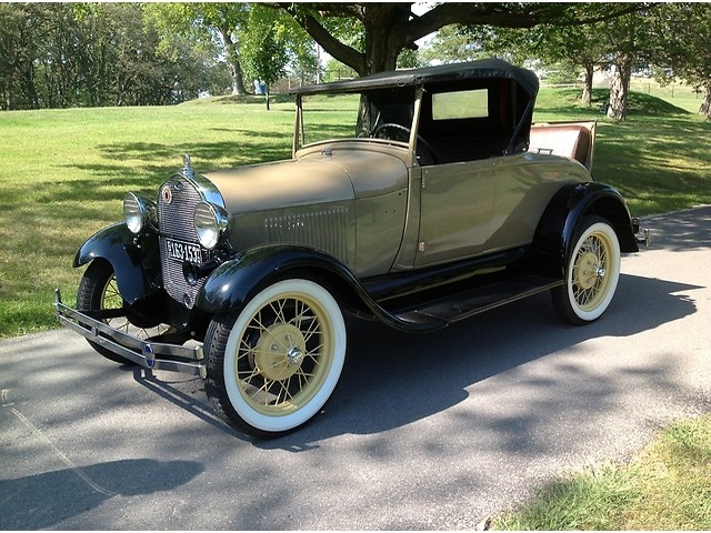 1929 Ford Model A Roadster Frame Off Restoration. With Video!! - Used ...